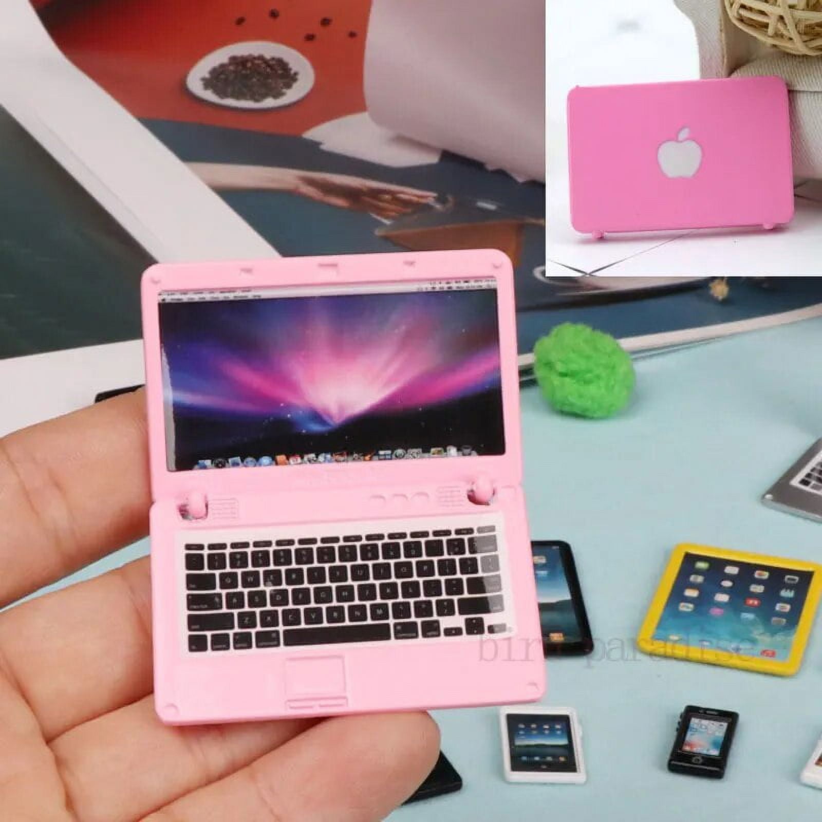 Miniature Model Toys Mini Mobile Phone Ipad Laptop Notebook Macbook for ...
