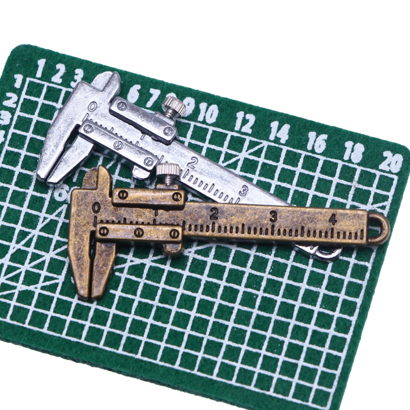 Miniature Movable Vernier Caliper Realistic Study Scene Mini Metal ...
