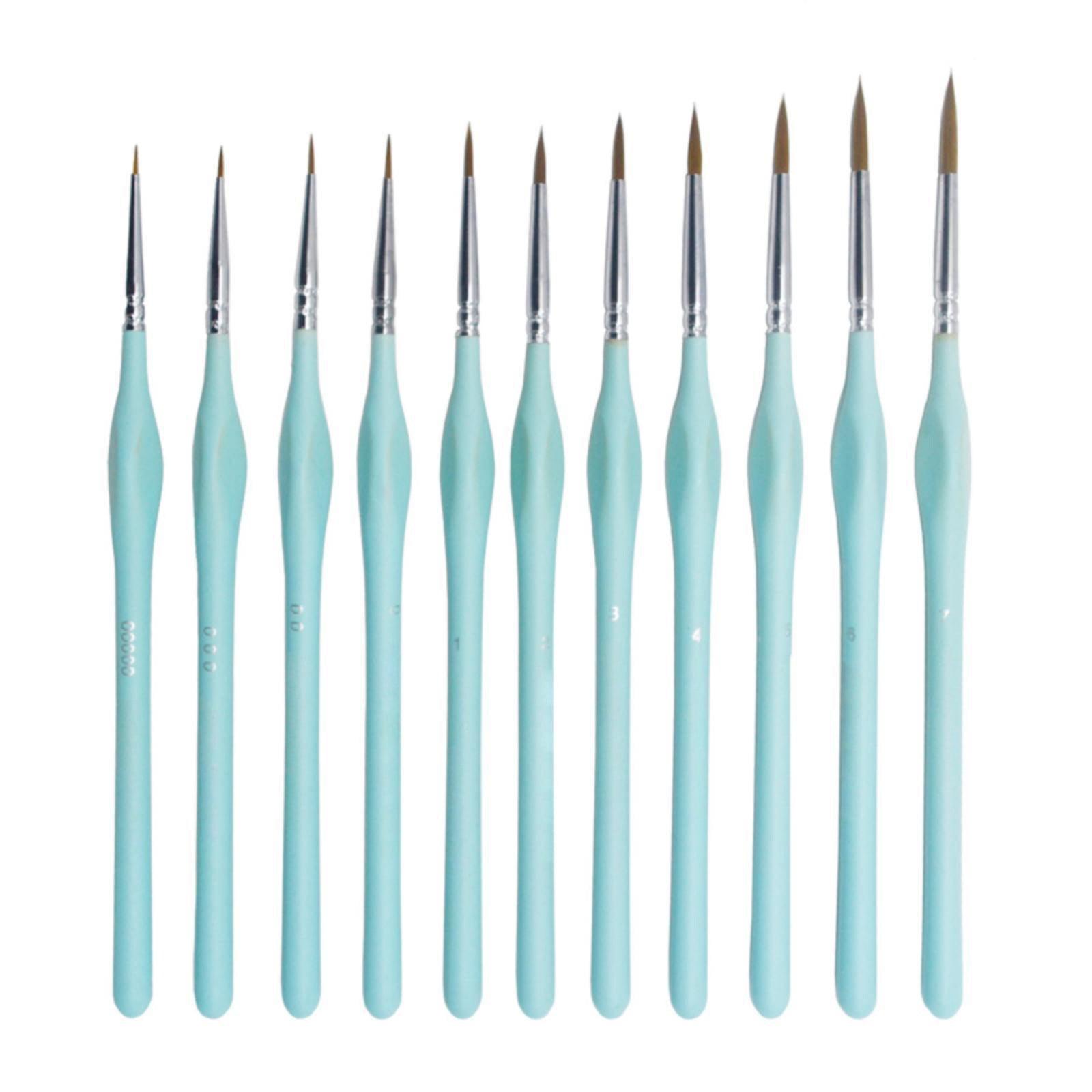 Miniature Paint Brushes Set, Furenl Miniature Detail Paint Brush Set ...