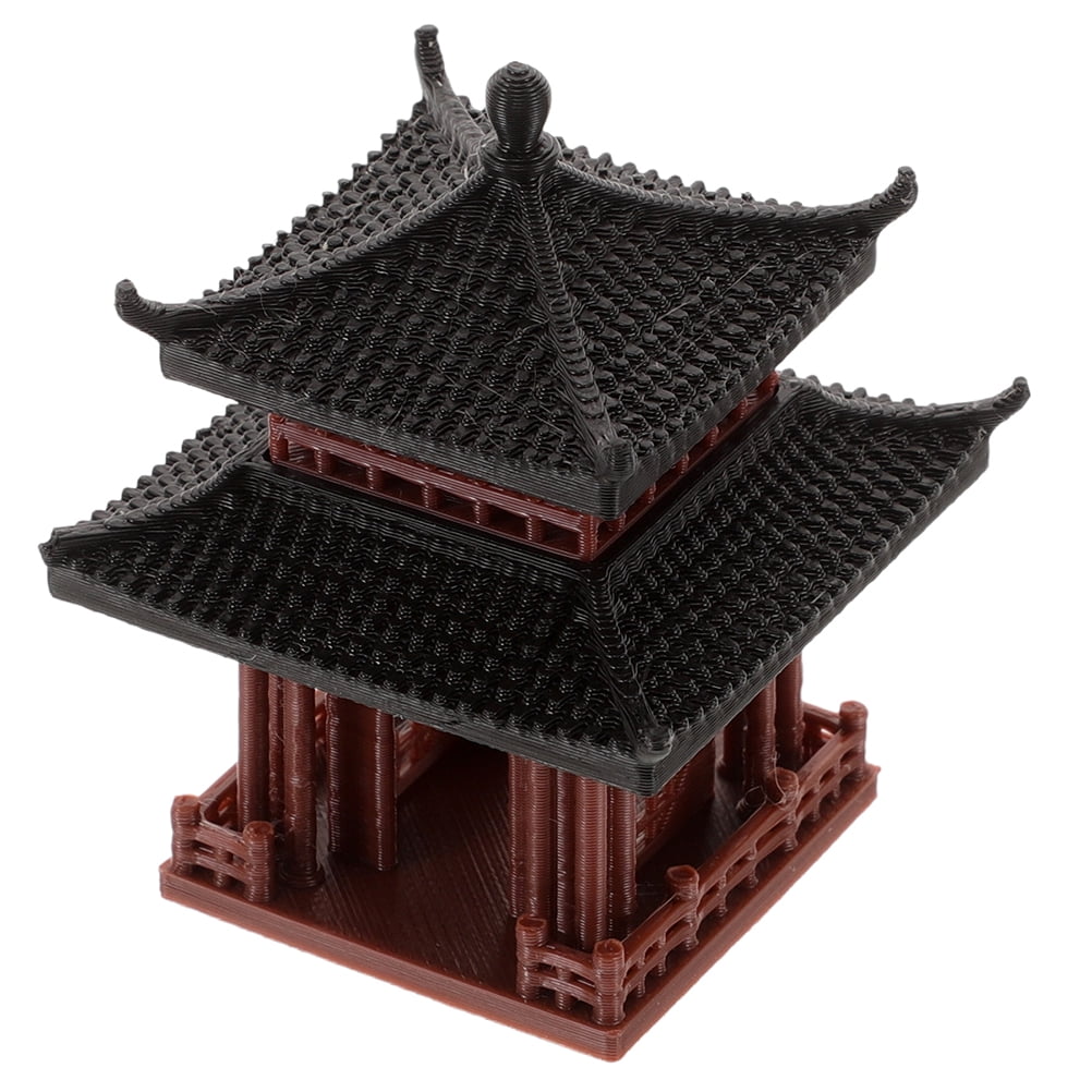 Miniature Pavilion Ornaments Bonsai Pagoda Figure Fairy Garden ...