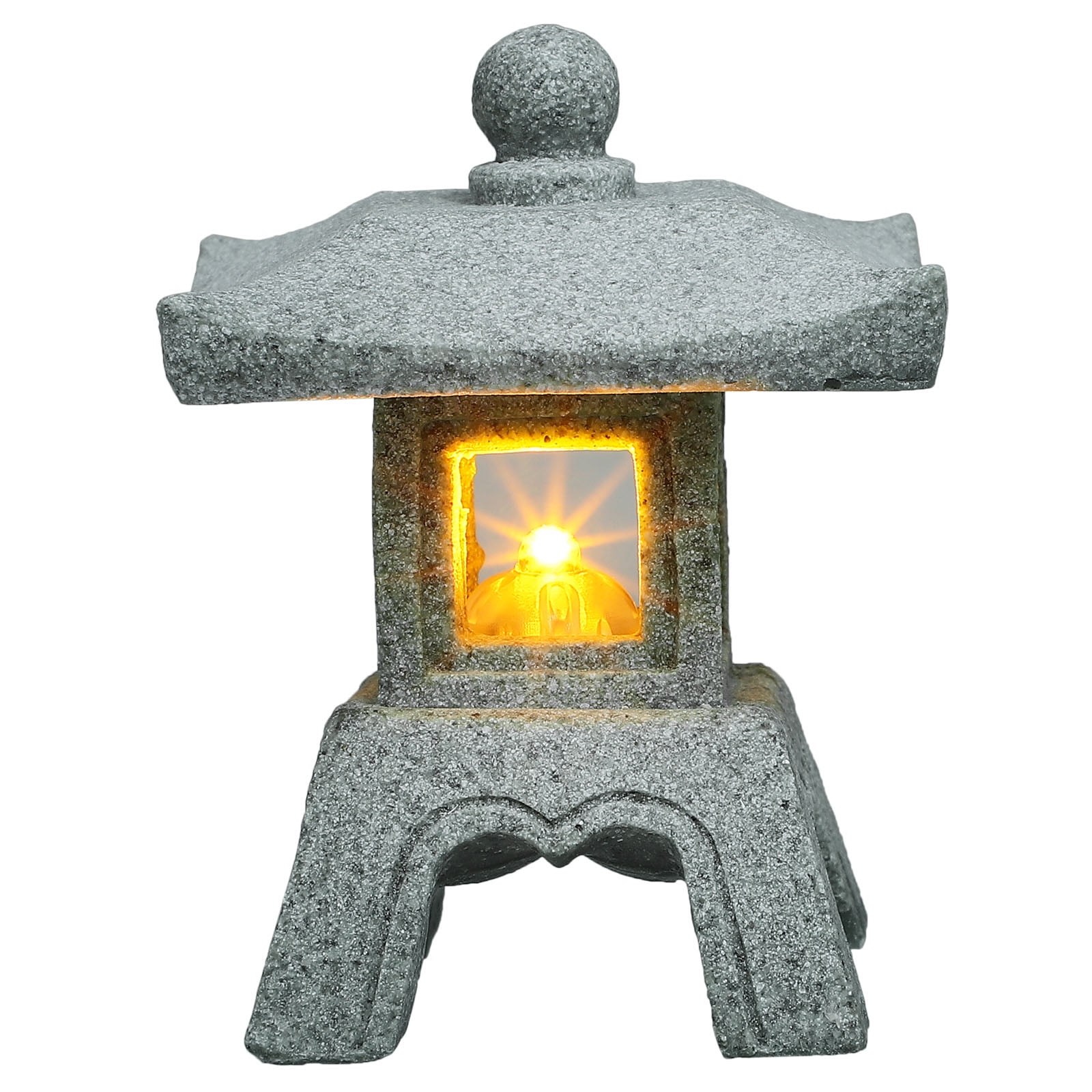 Miniature Pavilion Tiny Model Stone Lantern Figurine - Walmart.com