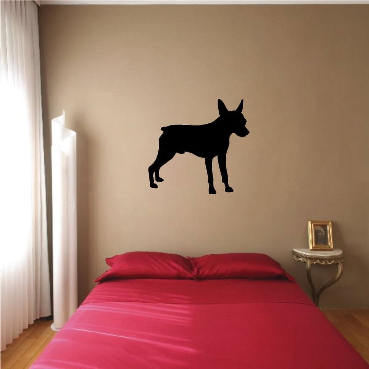 Miniature Pinscher Decal - 36 Inches - Walmart.com
