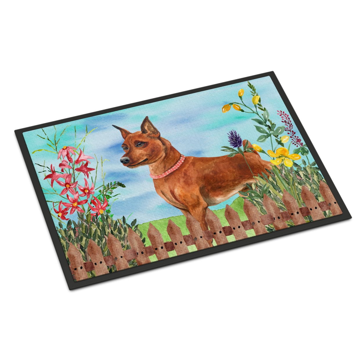 Miniature Pinscher Spring Door Mat - Walmart.com