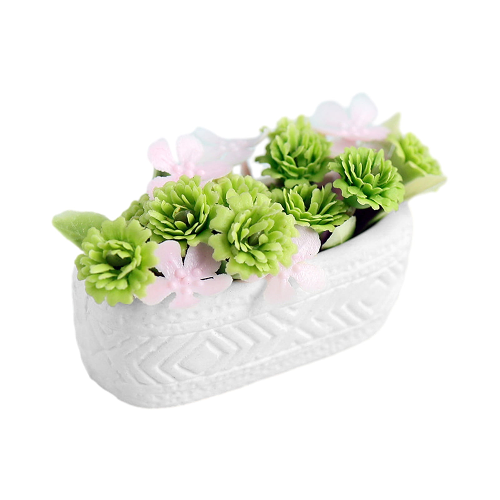 Miniature Potted Plant Model Exquisite Design Realistic Dollhouse ...