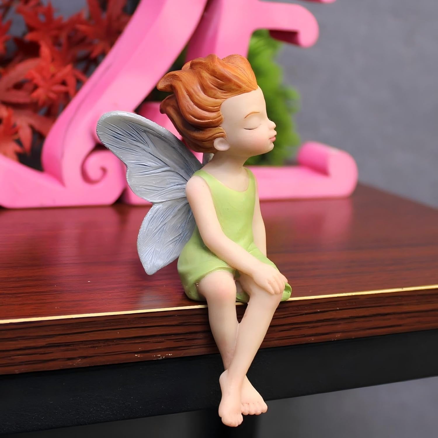 Miniature Raccoon Garden Statue, Manhole Cover Design, Outdoor Fairy ...