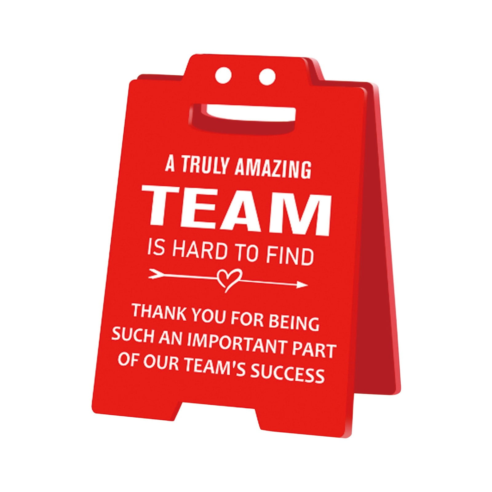 Miniature Red Acrylic Signs - for Desktop Decoration, Prank Ornaments ...