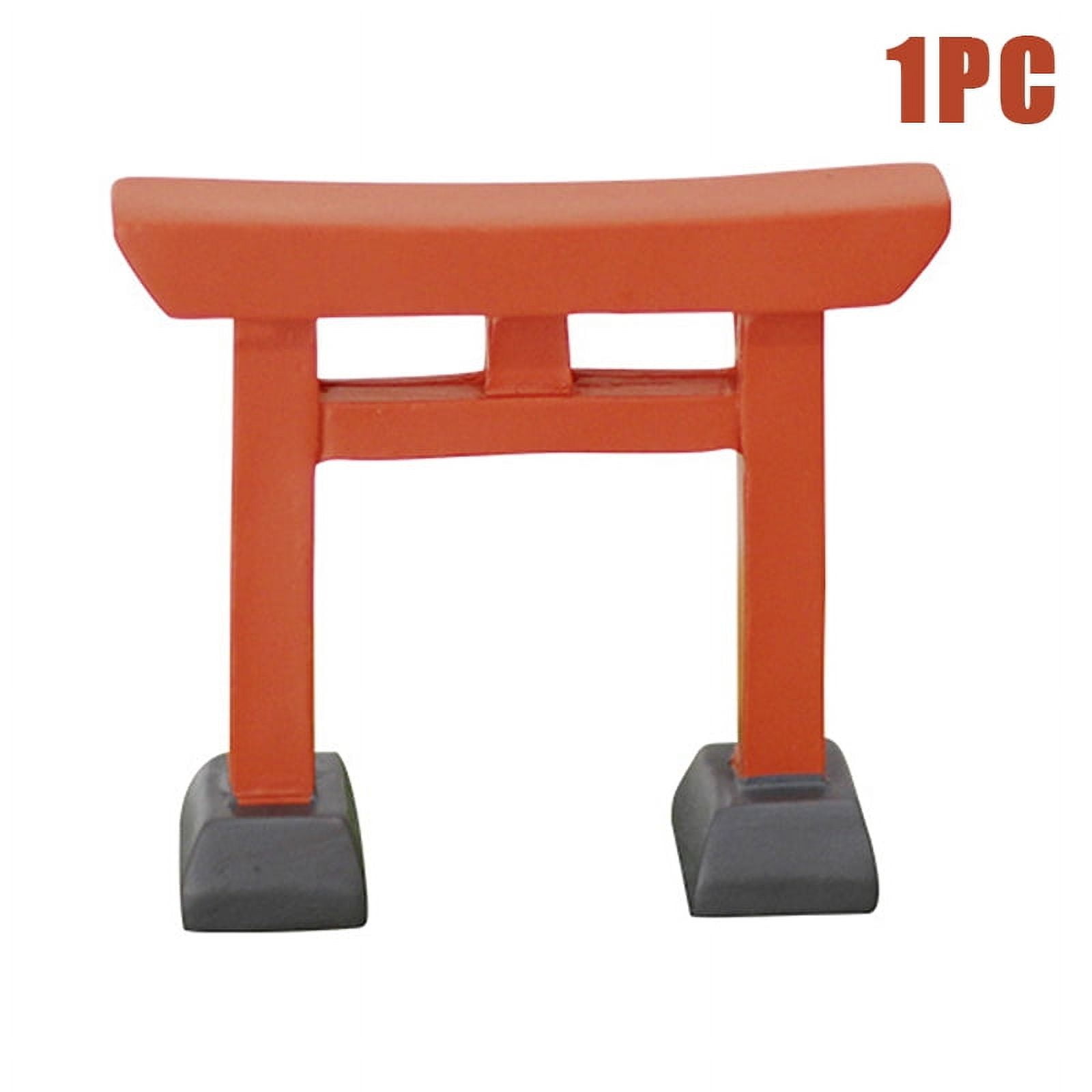 Miniature Red Japanese Shinto Torii Gate Shinto Altar Shelf Miniature ...