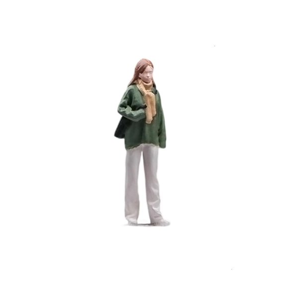 Miniature Resins Craft Figures 1/64 Scale for Dioramas Building and ...
