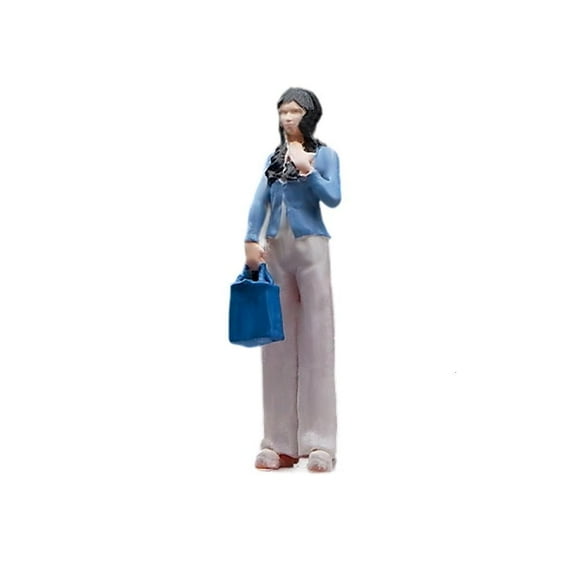 Miniature Resins Craft Figures 1/64 Scale for Dioramas Building and ...