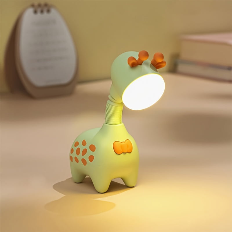 Miniature Retractable Giraffe Desk Lamp - Versatile Reading and Ambient ...