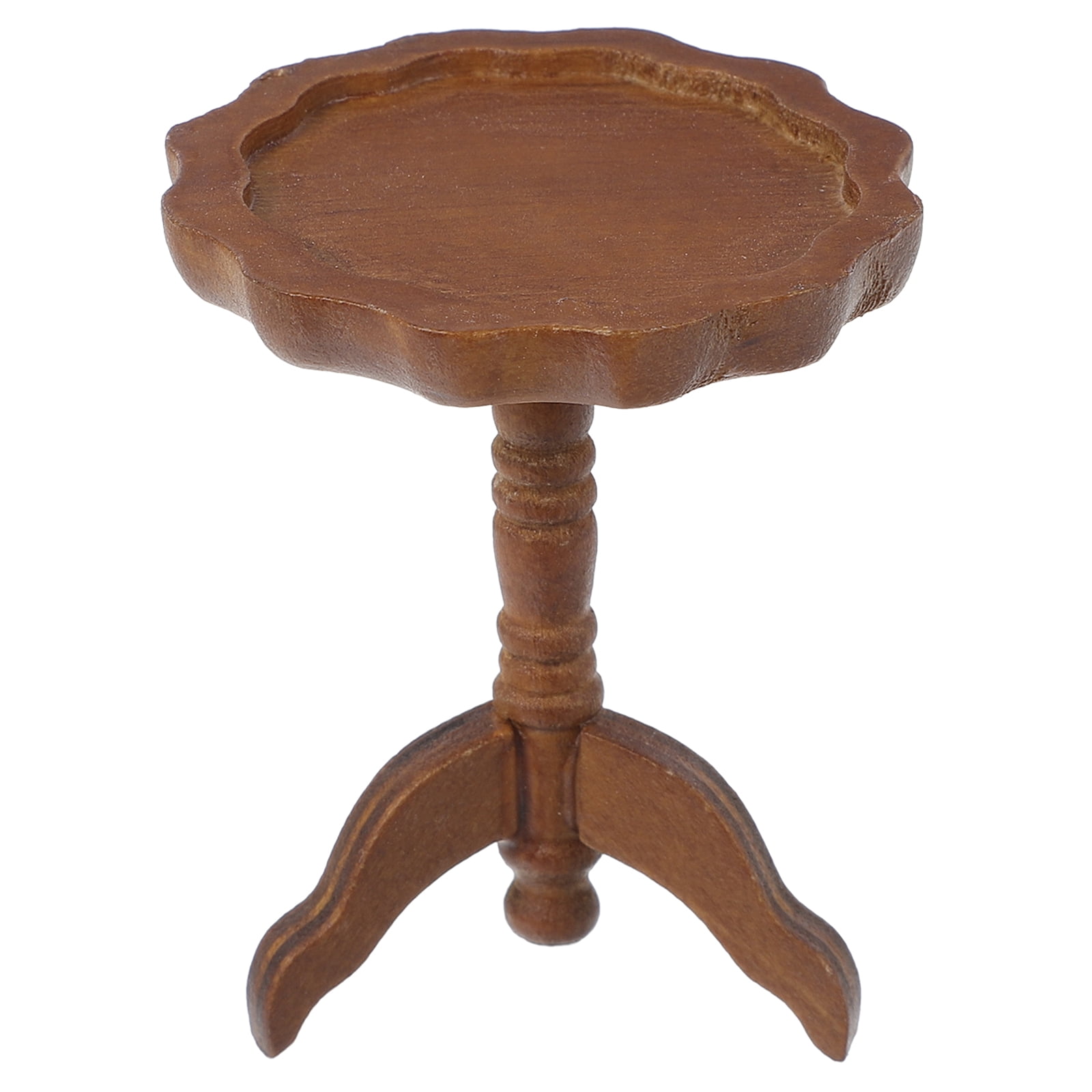 Miniature Round Table Model Exquisite Mini Table Statue Lovely Tiny ...