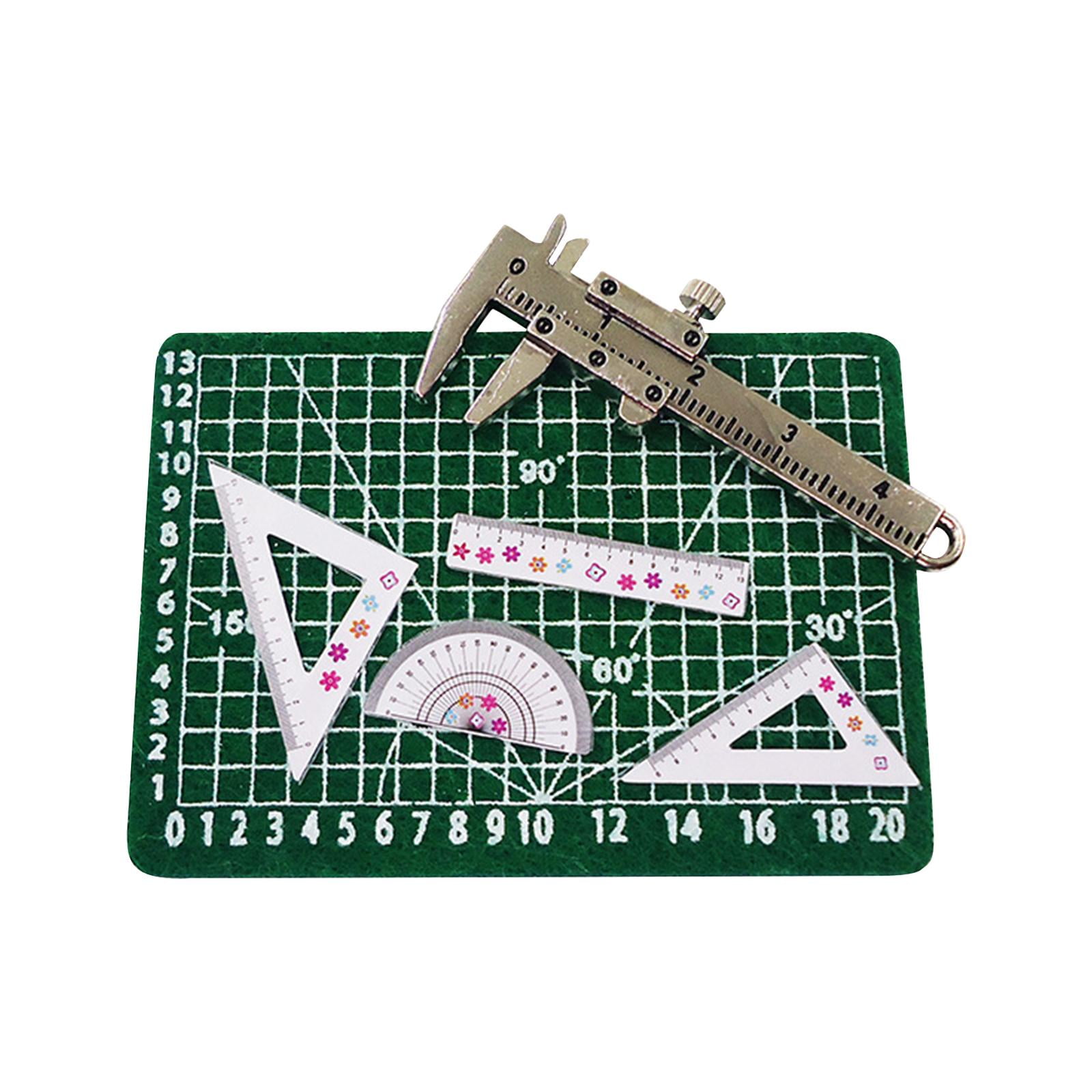 Miniature Ruler Doll Supplies Small Mats Mini Dolls Toy Mini House ...