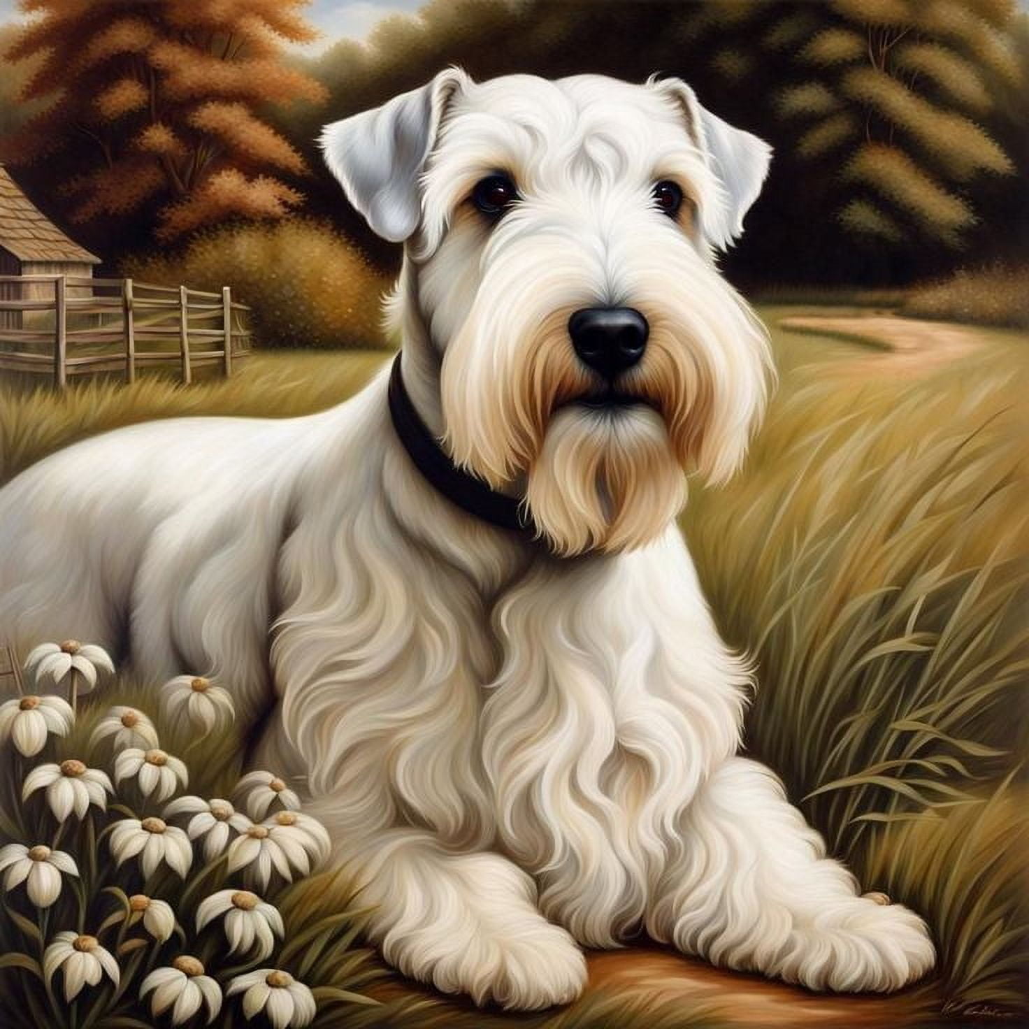 Miniature Schnauzer 500 Piece Wooden Jigsaw Puzzle for Adults Children ...