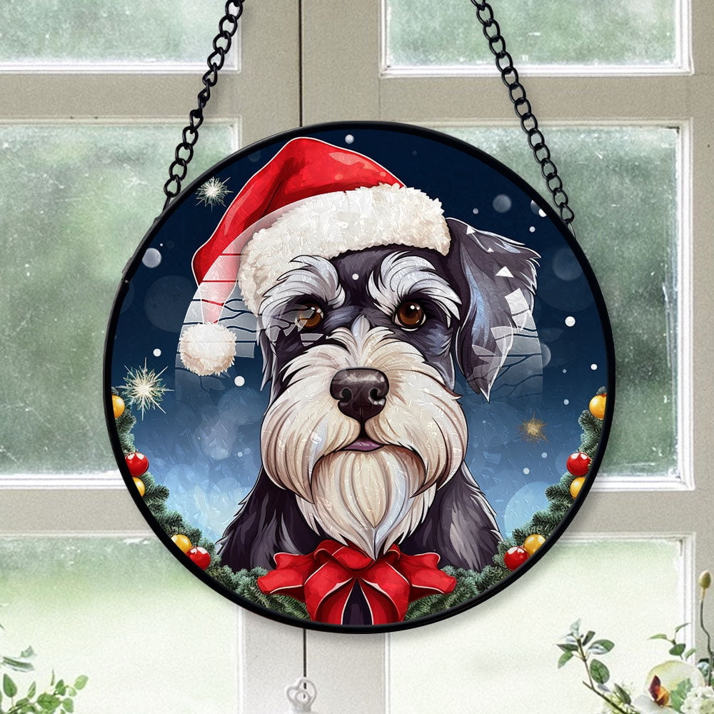 Miniature Schnauzer Christmas Tree Dog Ornament Christmas 2025 ...