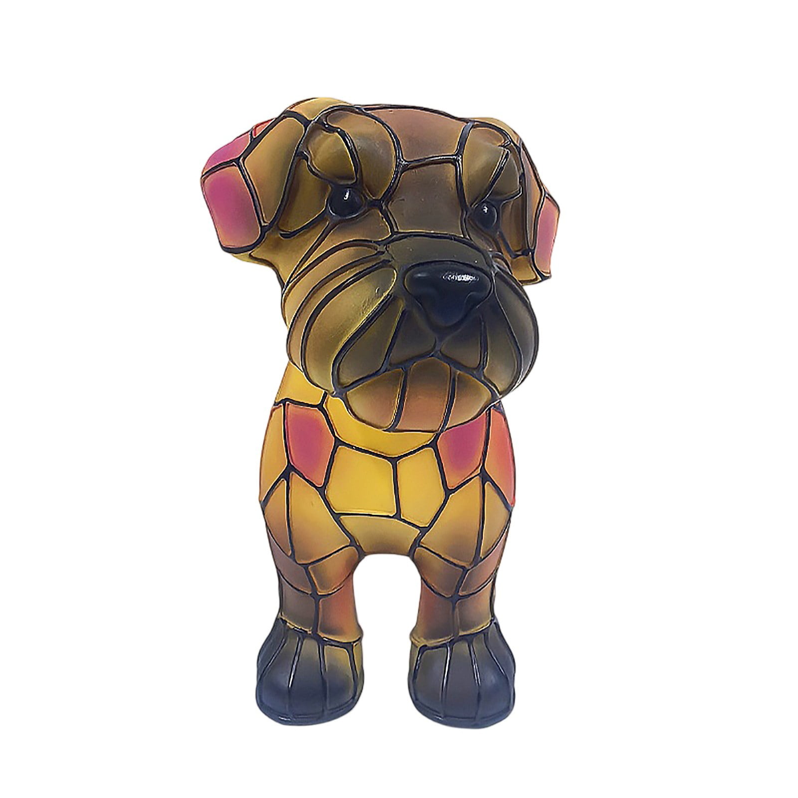 Miniature Schnauzer Lamp Stained Glass Lamp Dog Light Dog Series Art ...