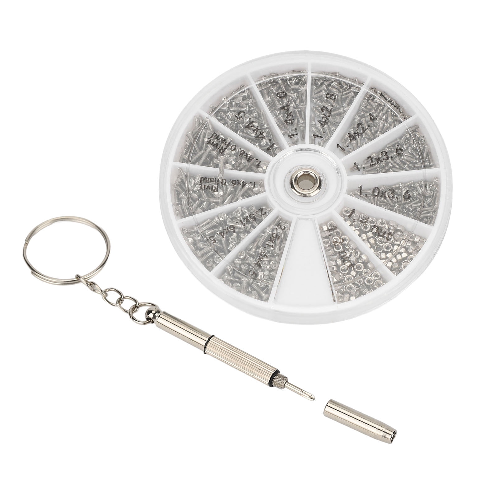 Miniature Screw Nut Set , Stainless Steel, Versatile For Electronics ...