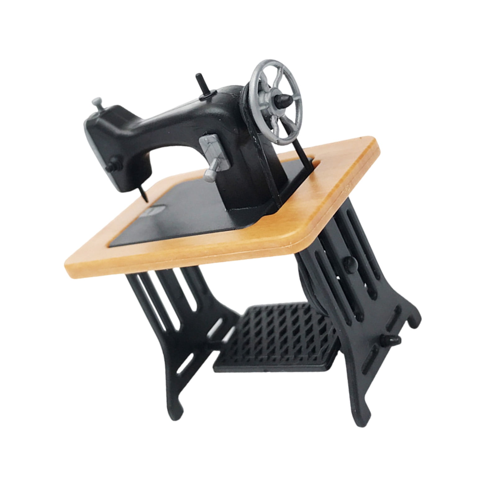 Miniature Sewing Machine Model For Dollhouses Decoration And Collector ...