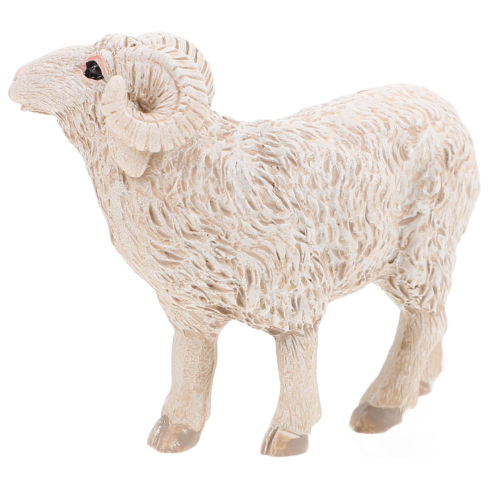 Miniature Sheep Figurines Resin Micro Landscape Fairy Garden Animals ...
