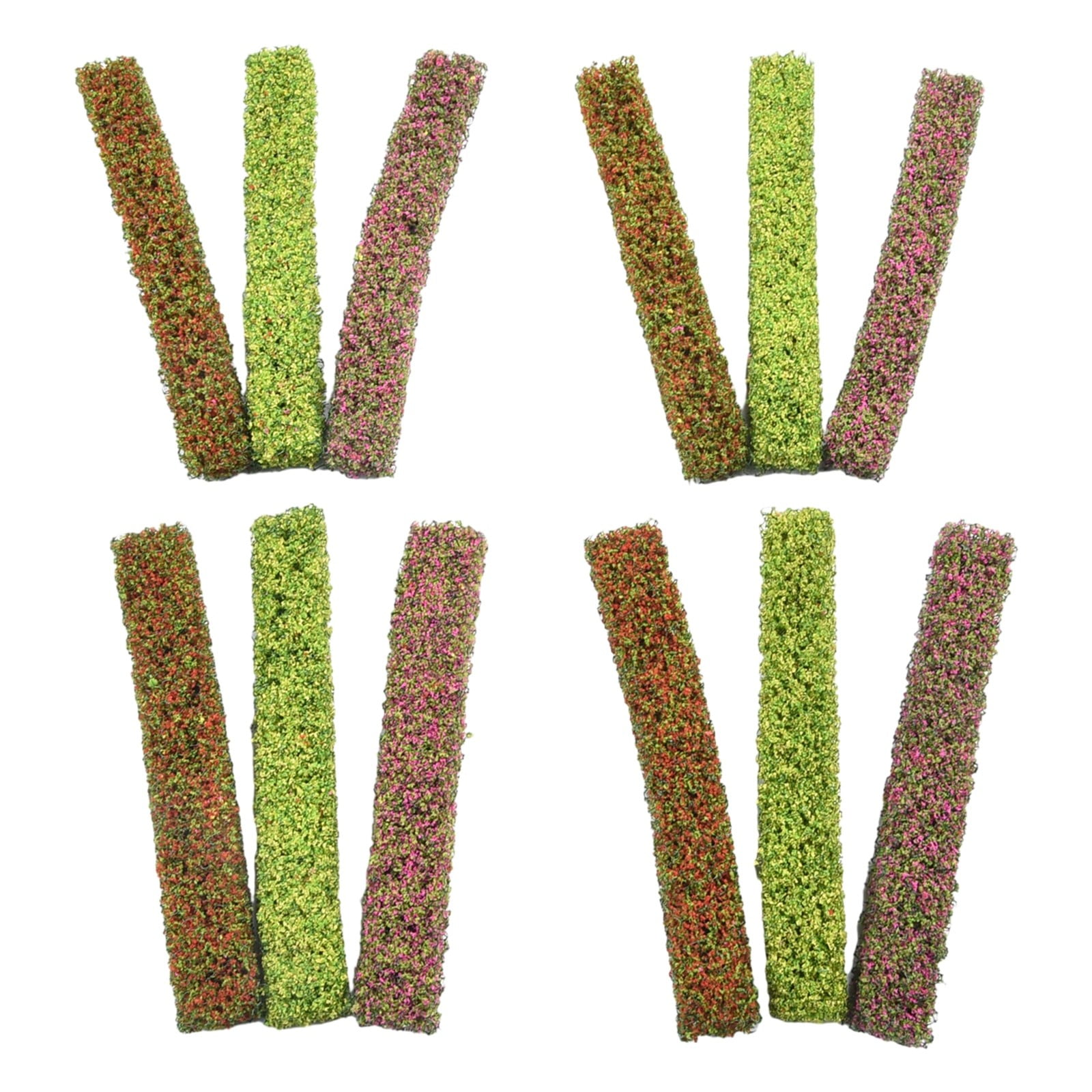 Miniature Shrub Strips Static Vegetation Groups for Model Scenery, DIY ...