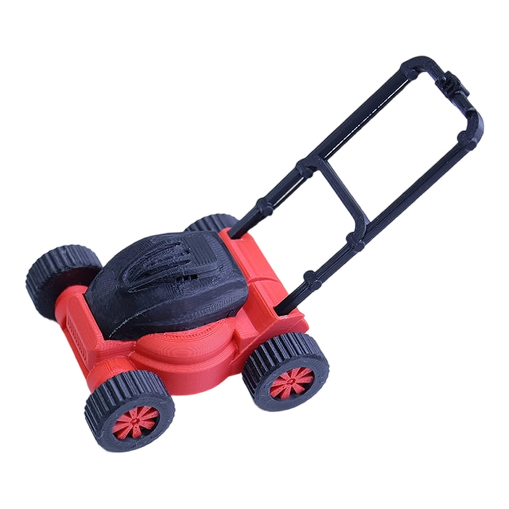 Miniature Simulated Lawn Mower Toy For Kids Educational Yard Activity ...