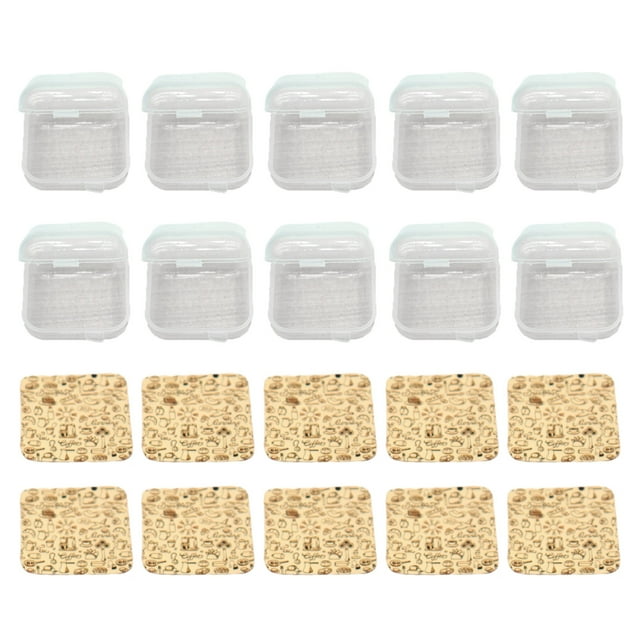 Miniature Snack Box Model Realistic Transparent Miniature Food Box ...