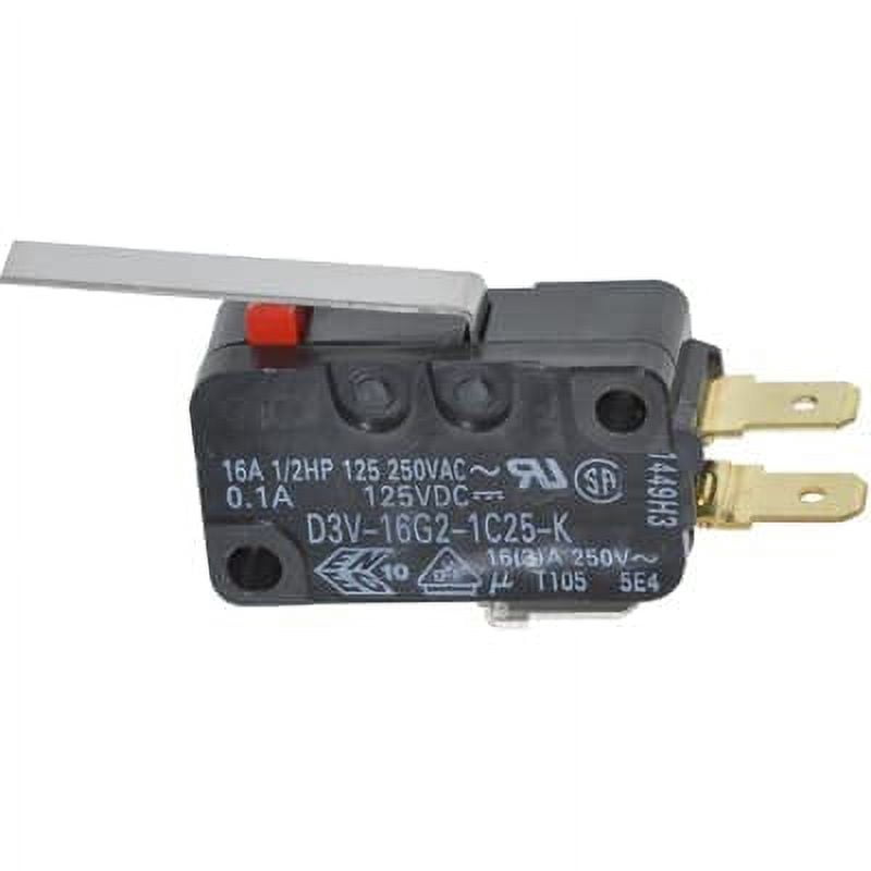 Miniature Snap Action Switch 16A Hinger Lever SPDT, 16A 250VAC ...