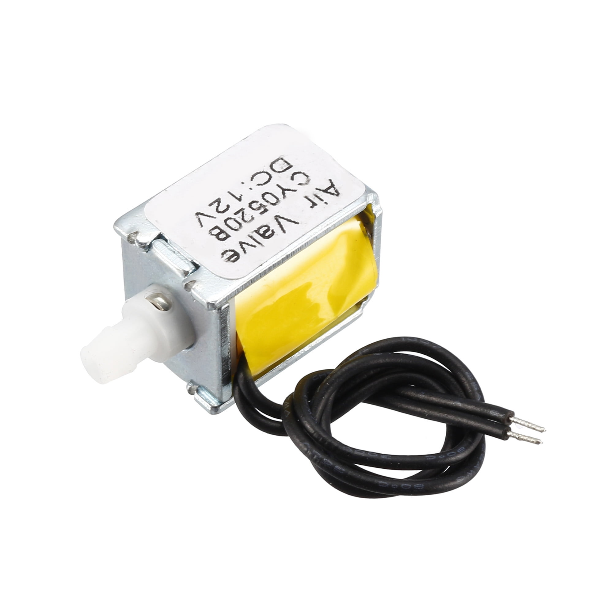 Miniature Solenoid Valve Normally Closed DC 12V 0.16A Air Solenoid ...