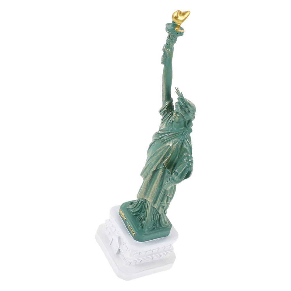 Miniature Statue of Liberty Resin Model for Cabinet Desk and Garden ...