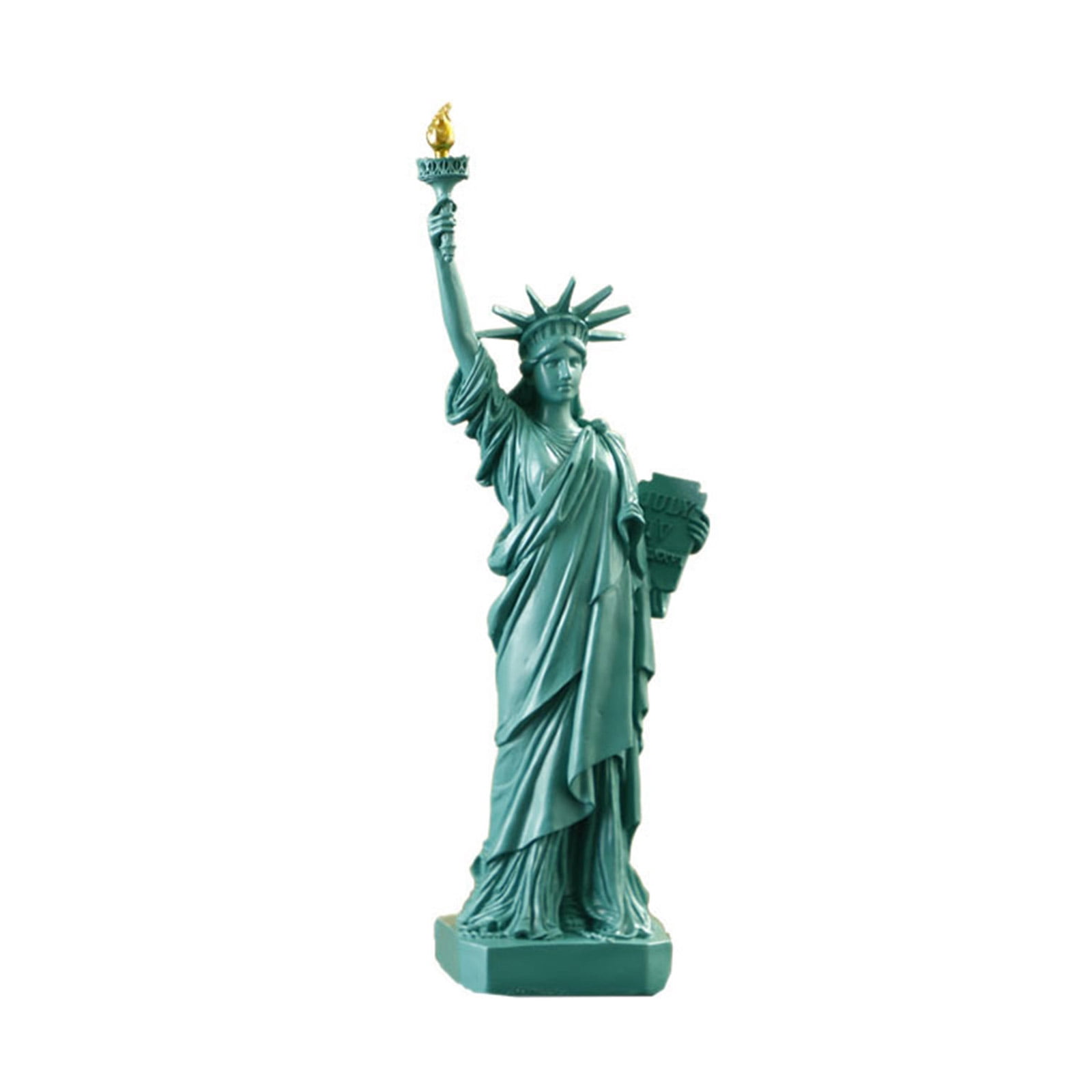 Miniature Statue of Libertys Figurine Coppers Tint 12 Inches for Home ...