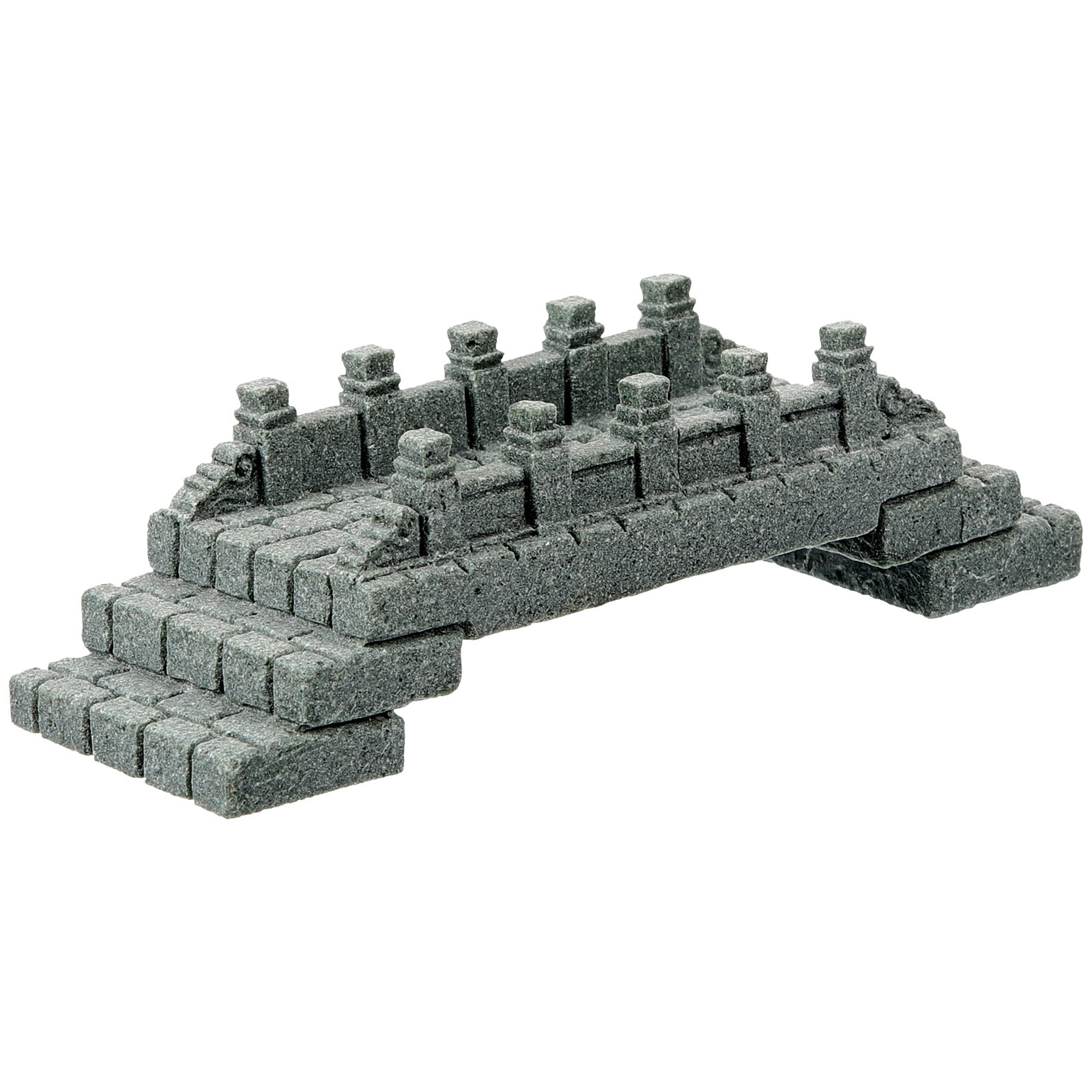 Miniature Stone Bridge Figurine Bonsai Landscape Adornment Bridge Model ...
