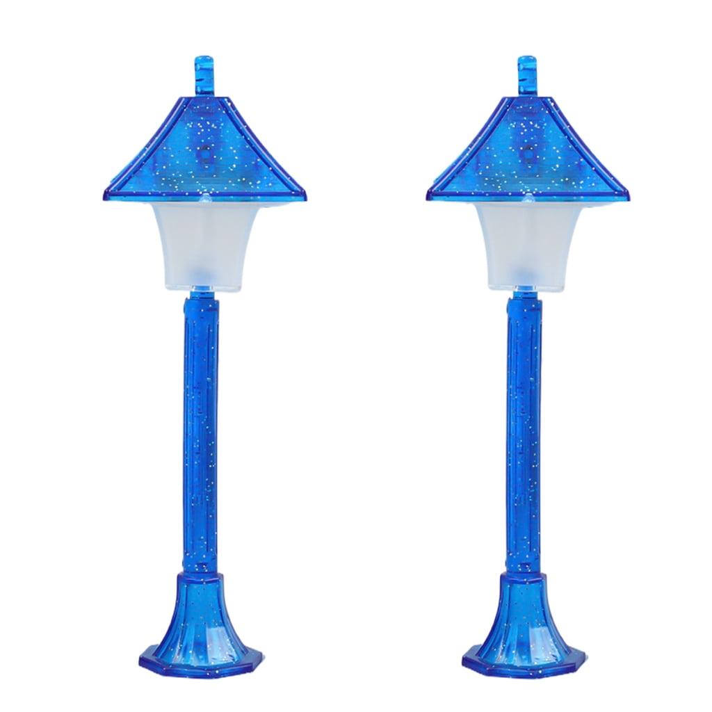 Miniature Street Light Model for Dollhouses Decoration Garden Pathway ...