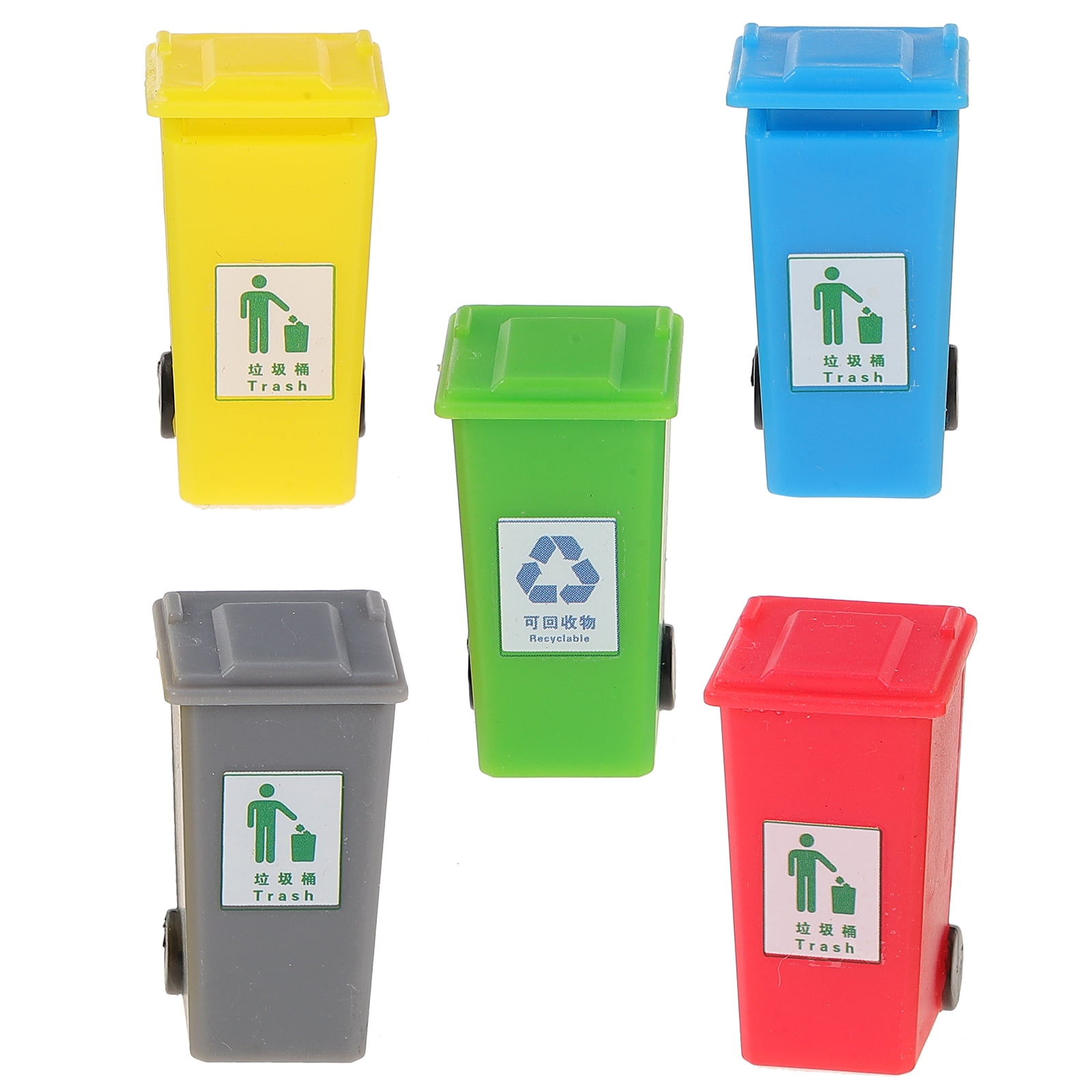 Miniature Stuff Micro Toys Trash Can Birthday Party Supplies Kids ...