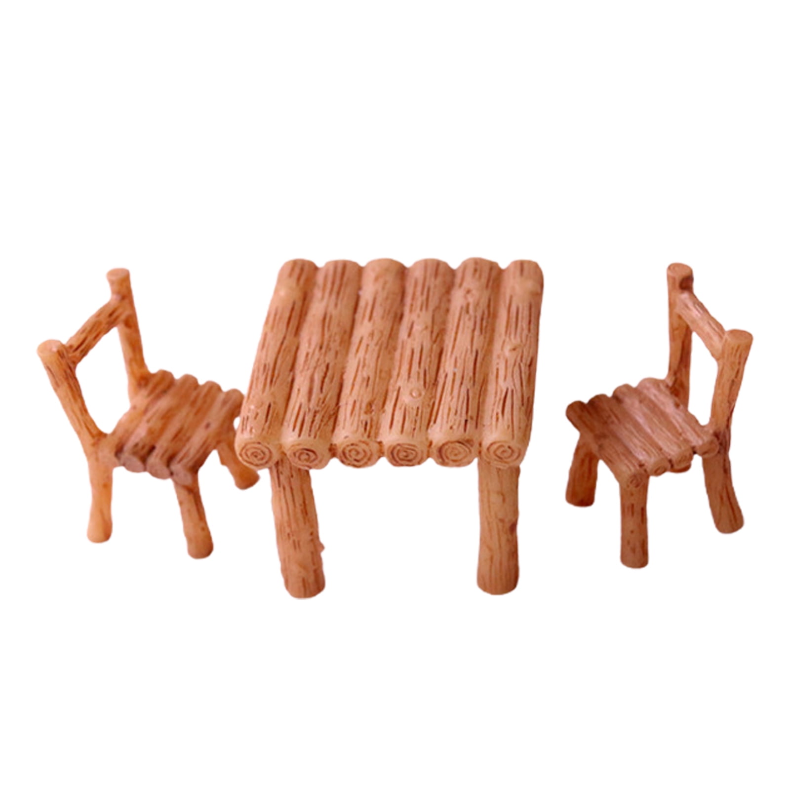 Miniature Table And Chairs Set Fairy Garden Mini Garden Furniture Set ...
