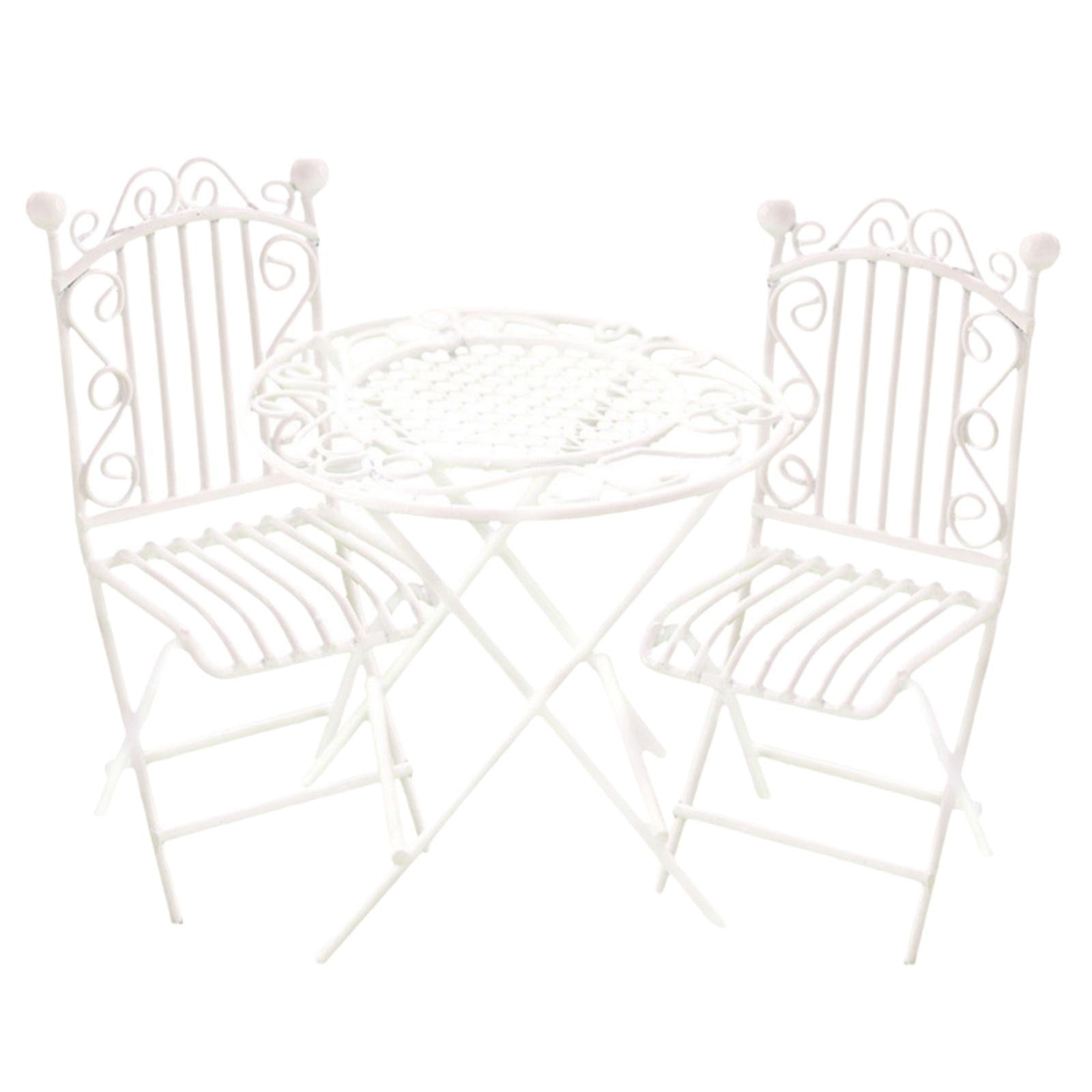 Miniature Table Set Living Room Decor Furniture Model for Potted ...