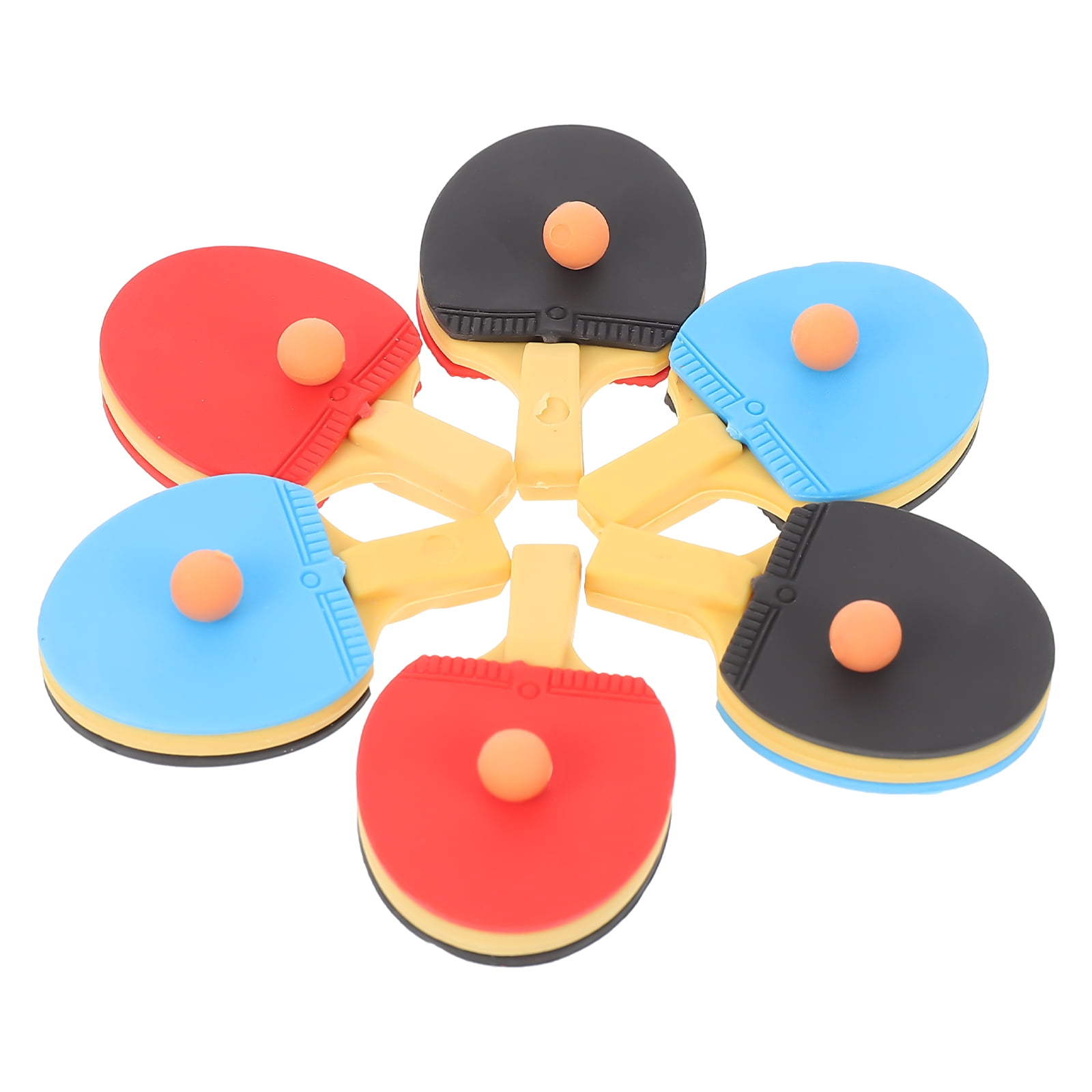 Miniature Table Tennis Set 1: 12 Table Tennis Pong Set Wood Sports ...