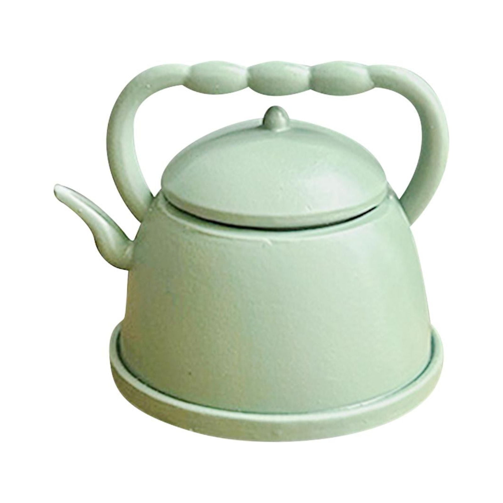 Miniature Teapot Dollhouse Tea Pot Life Scene Decor Accessory Dollhouse ...