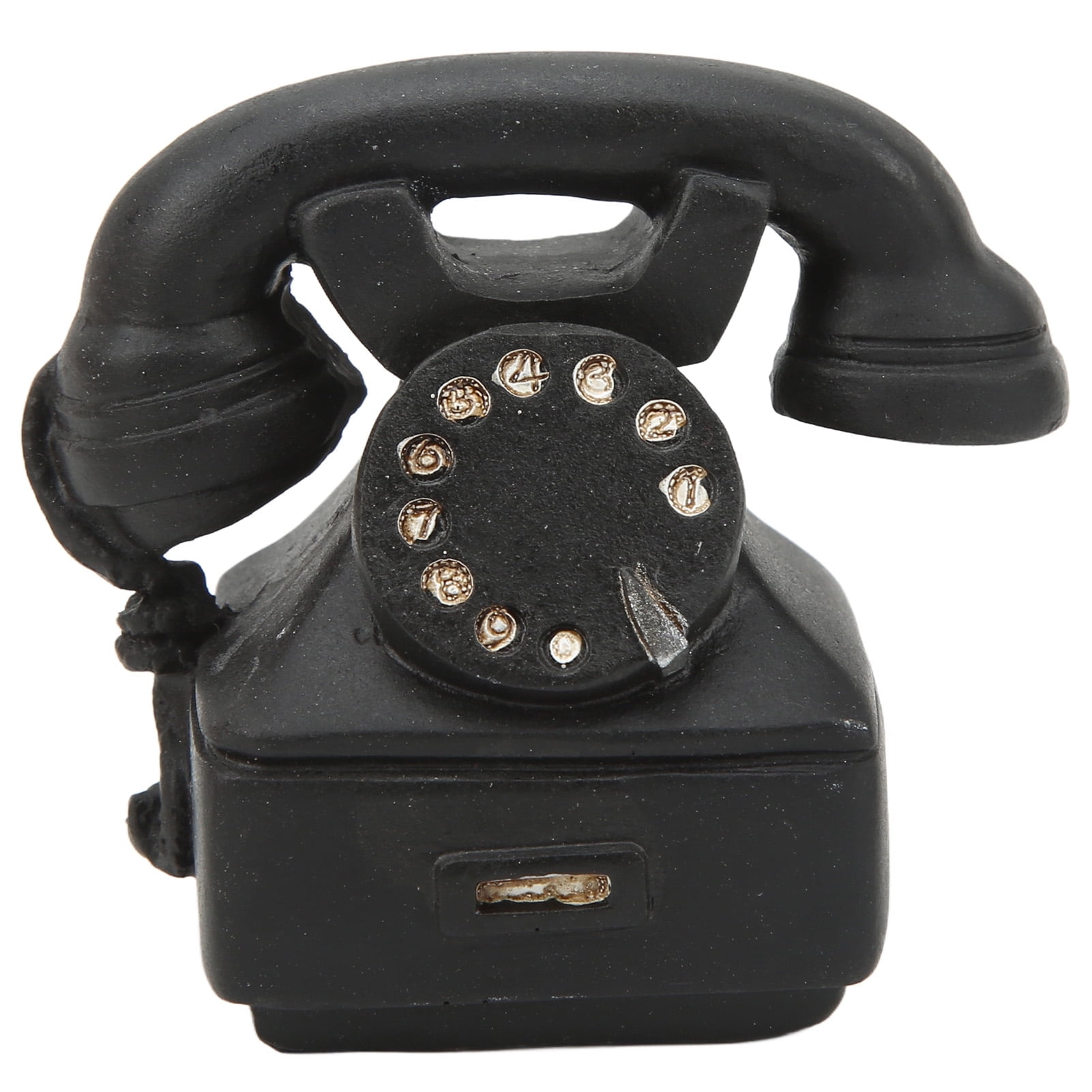 Miniature Telephone, Vintage Simulation Exquisite Decorative Resin Mini ...