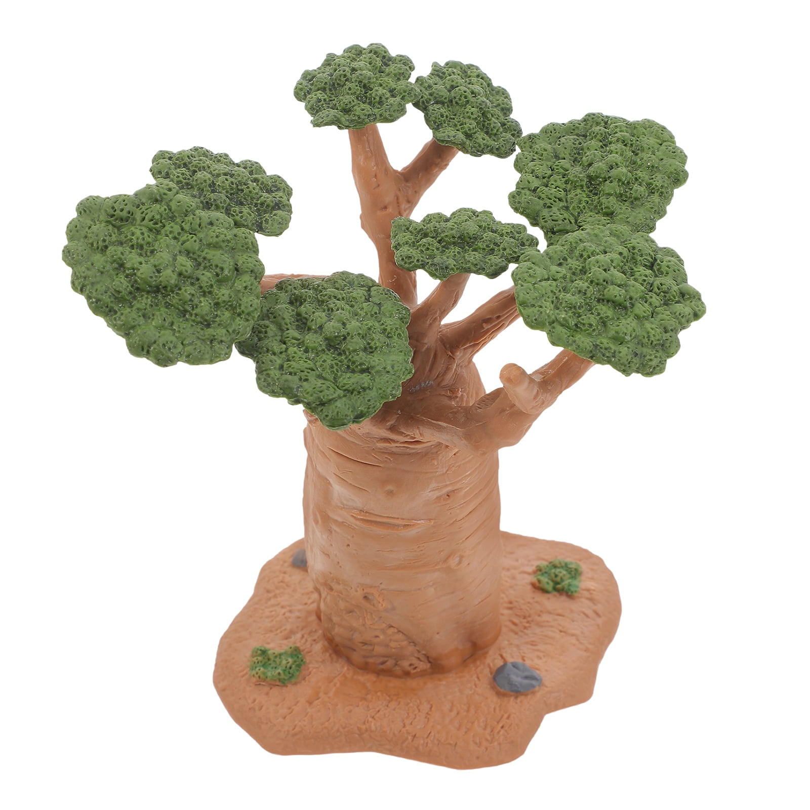 Miniature Tree Model Palm Trees Micro Plant Ornament Scenery Pine Trees ...