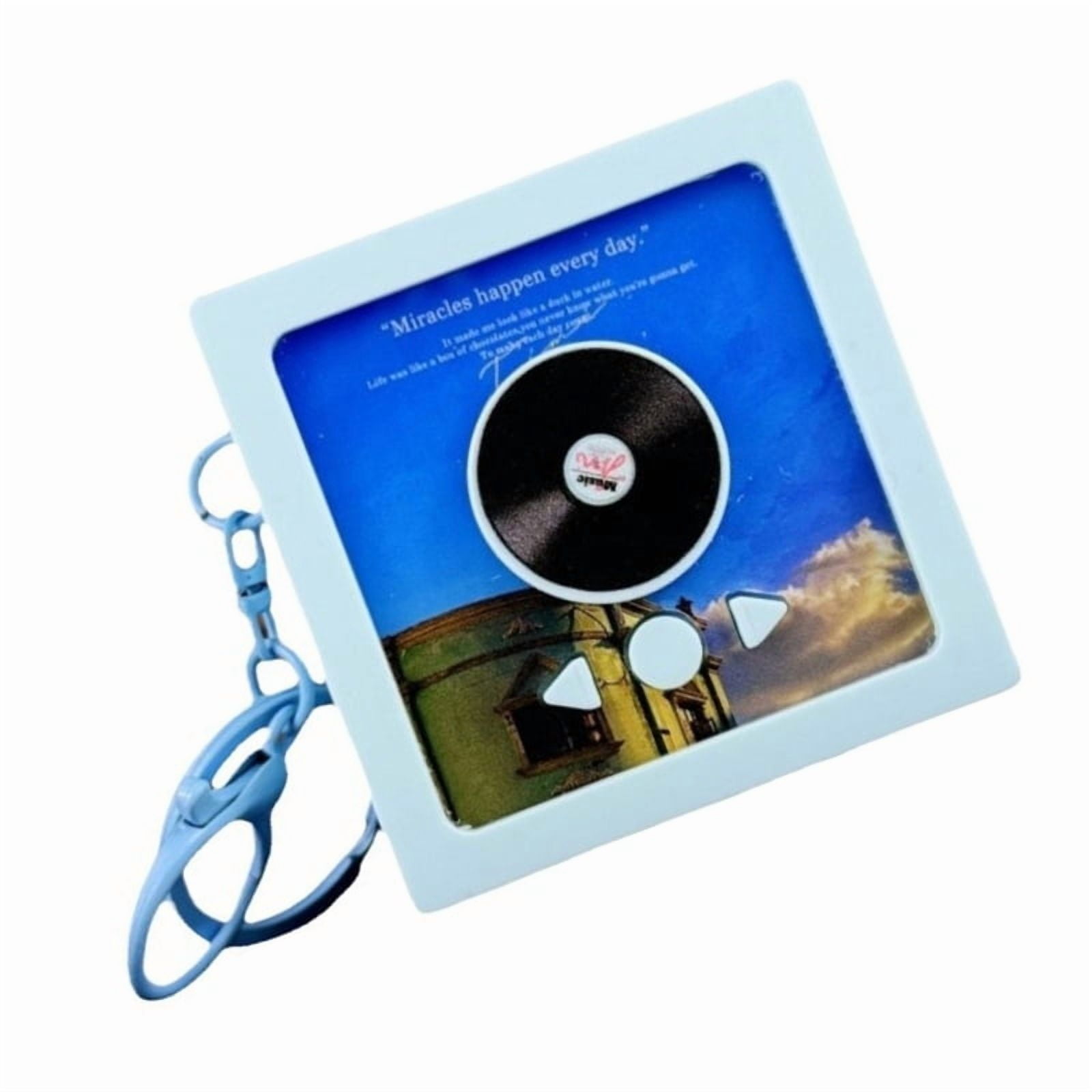 Miniature Turntables Player Keychain Music Box for Collectors and ...