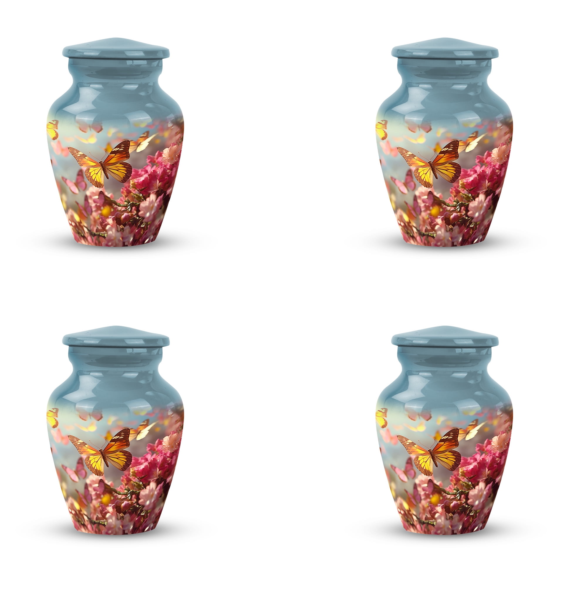 Miniature Urns For Human Ashes - Small Urns For Human Ashes Butterfly ...