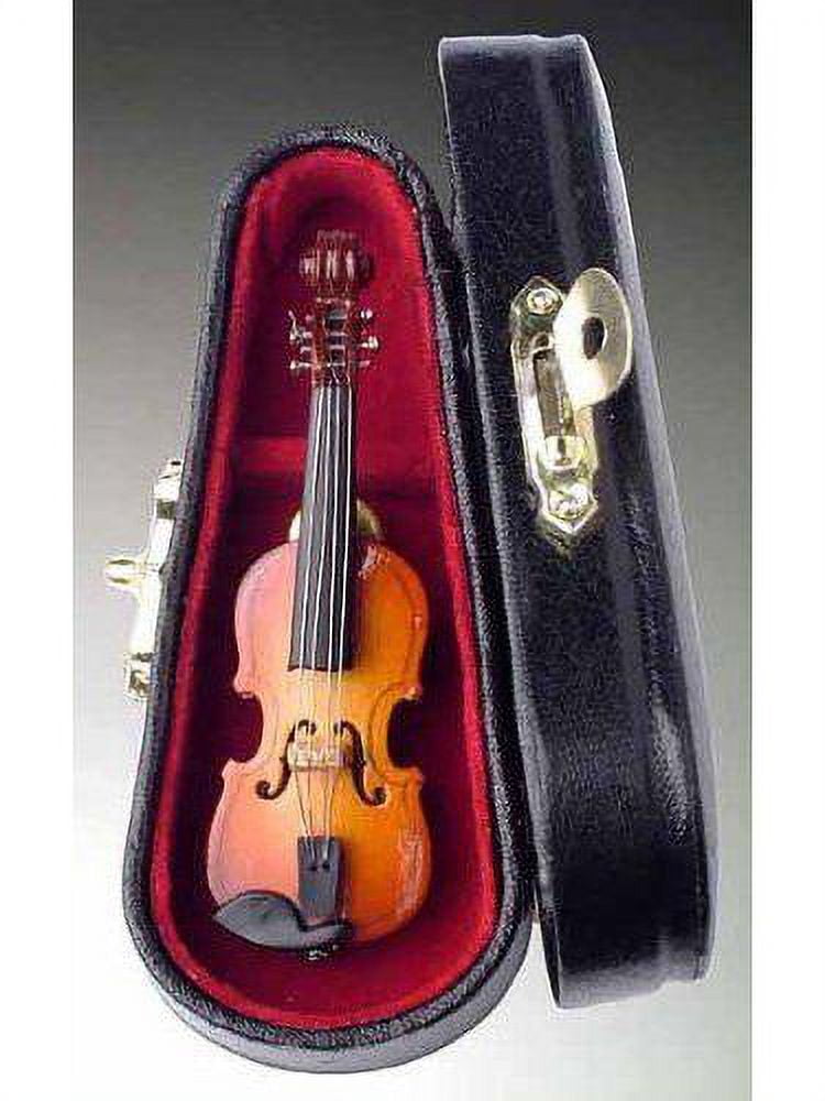 Miniature VIOLIN PIN Musical Instrument Replica, 3" Long, Superb Detail ...