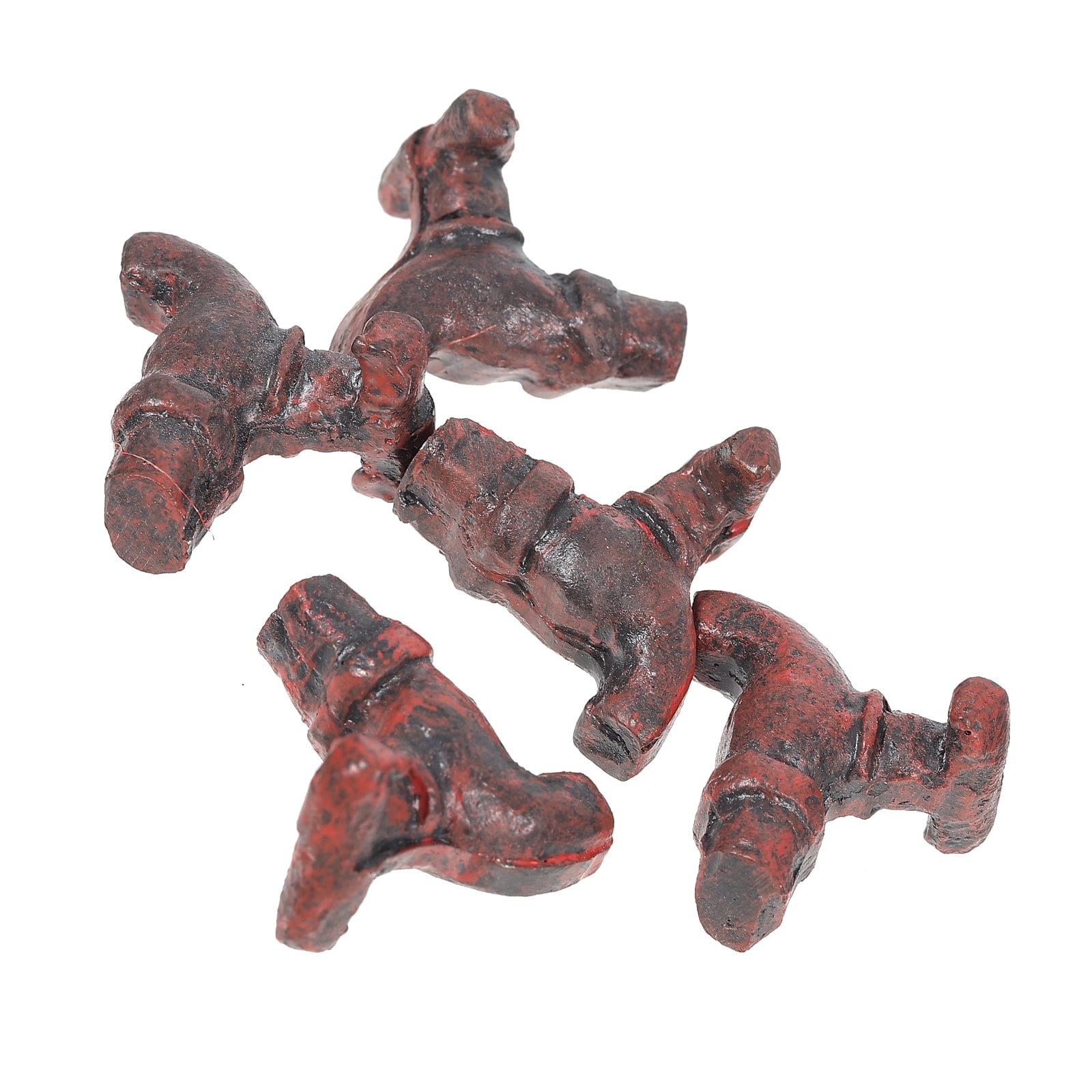 Miniature Vintage Bath Water Figurine Resin Statue Small House Bathroom ...