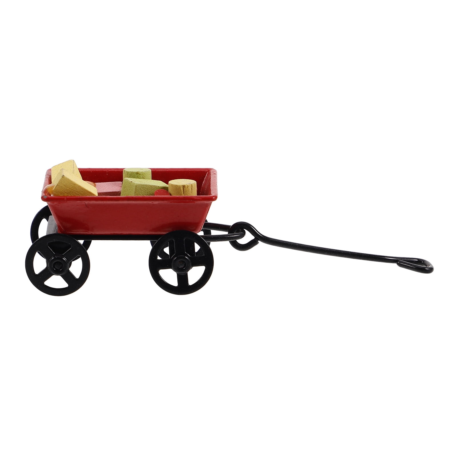 Miniature Wagon Dollhouse Mini Cart Model Dollhouse Furniture ...