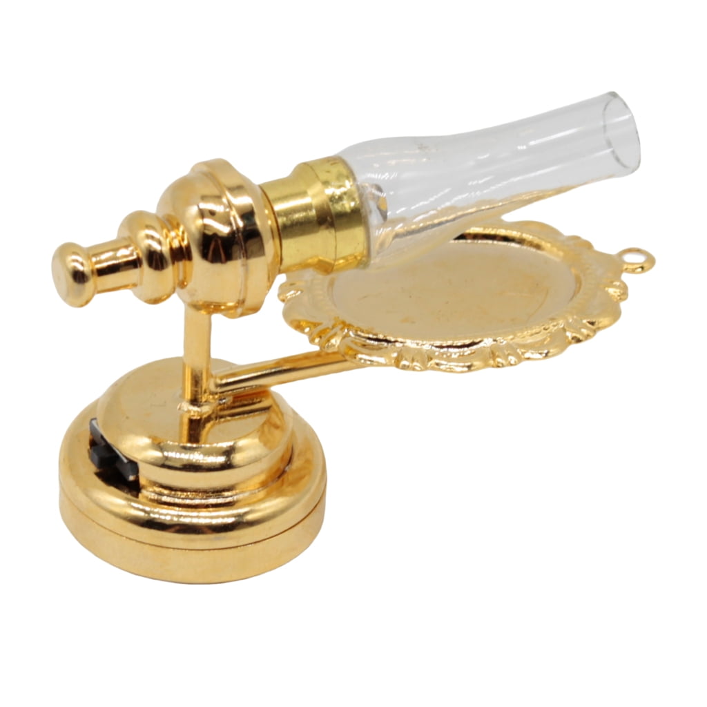 Miniature Wall Lamp Model Wall Light for 1/12 Dollhouses Decorative ...