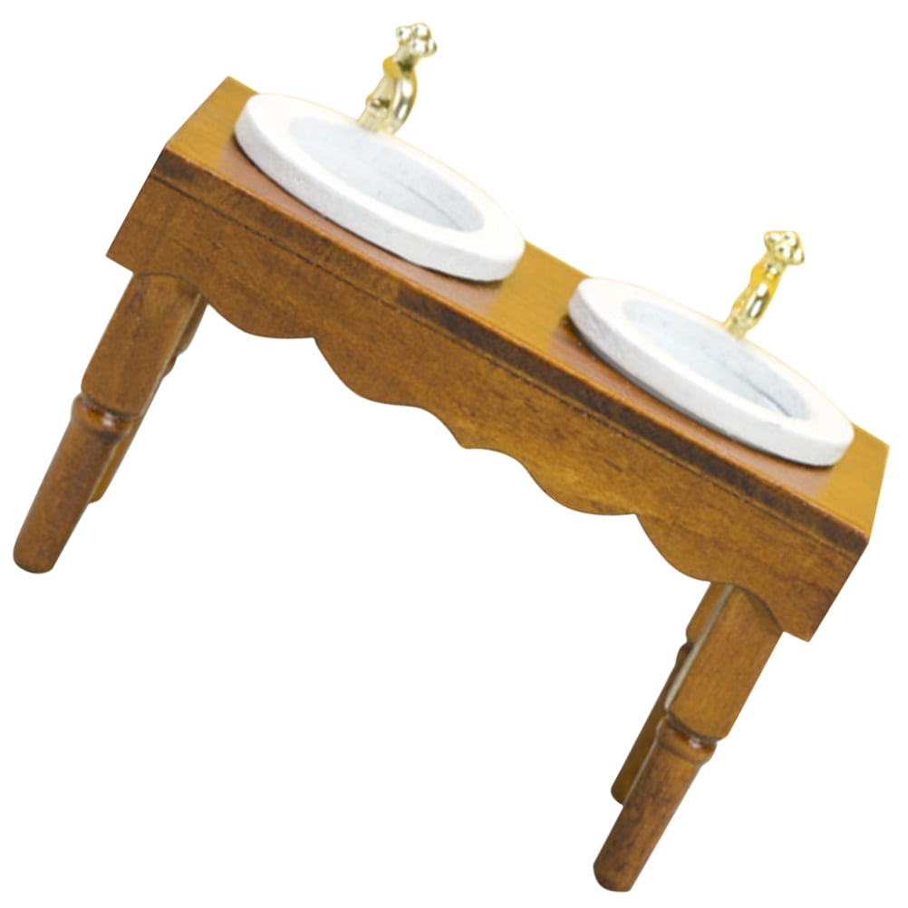 Miniature Wash Sink Miniature Bathroom Table Doll House Bathroom Sink ...