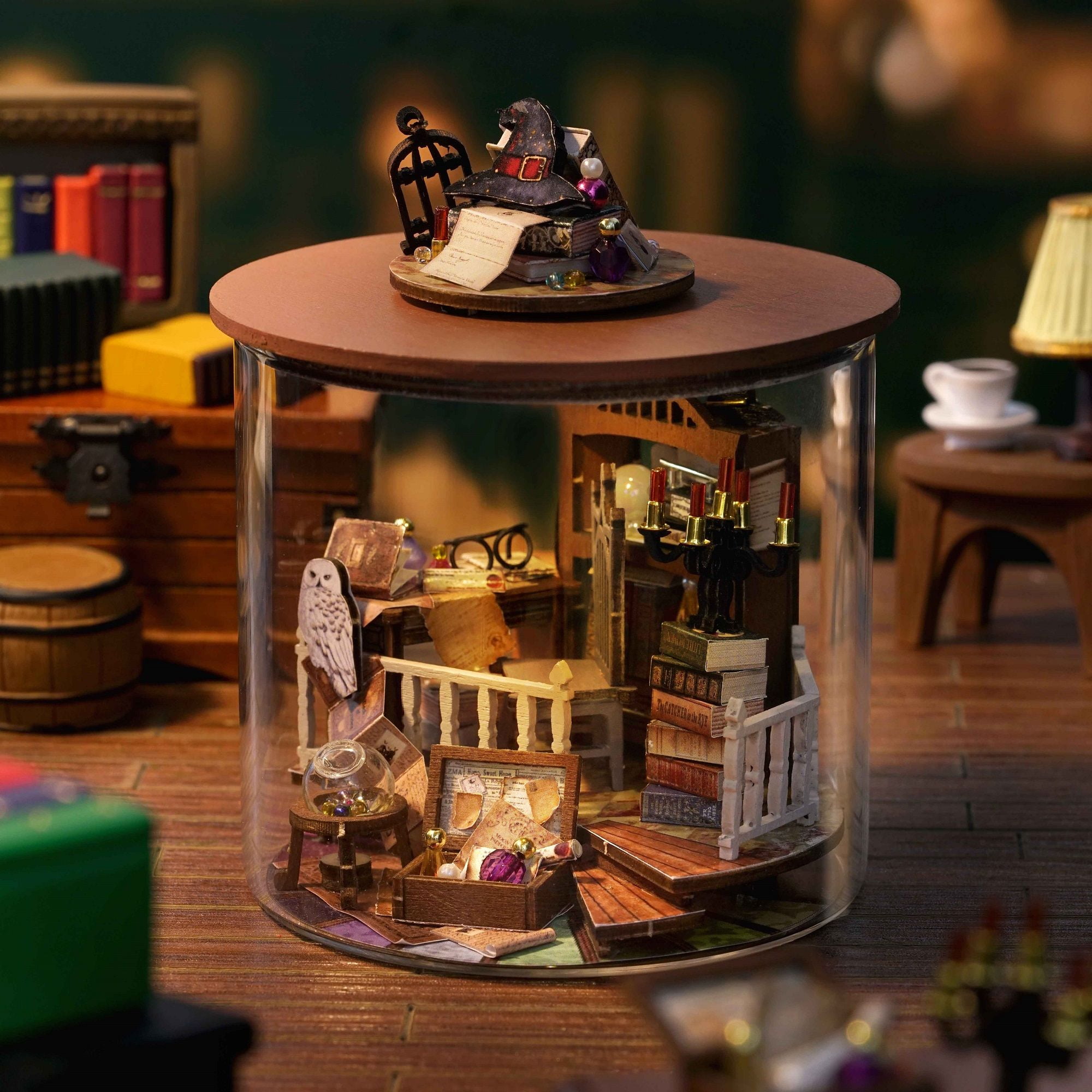 Miniature Wizardi Roombox Kit - Magic House Dollhouse Kit - Walmart.com