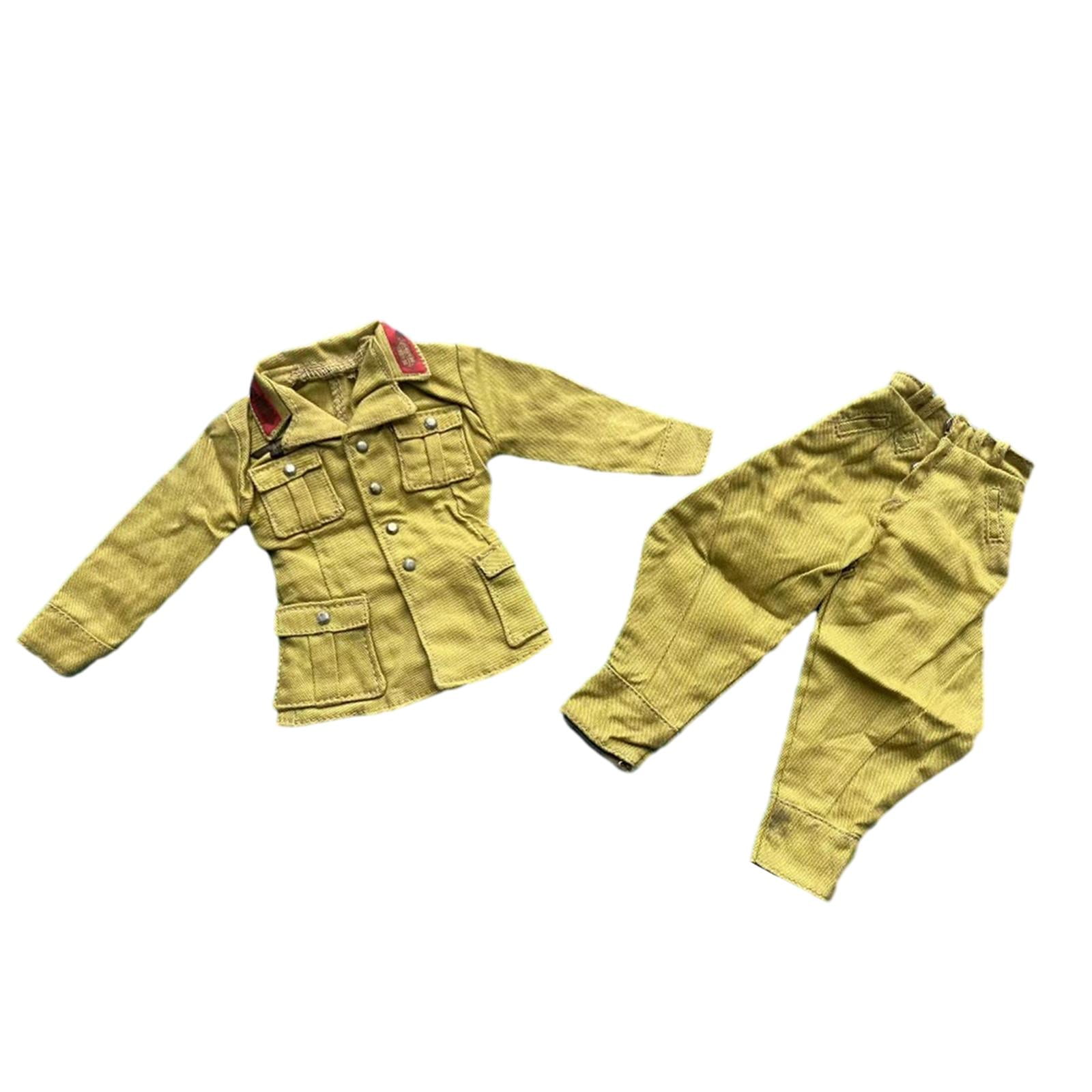 Miniature coat,1/6 Scale Clothes Uniform Model Outfit Costume,1/6 ...