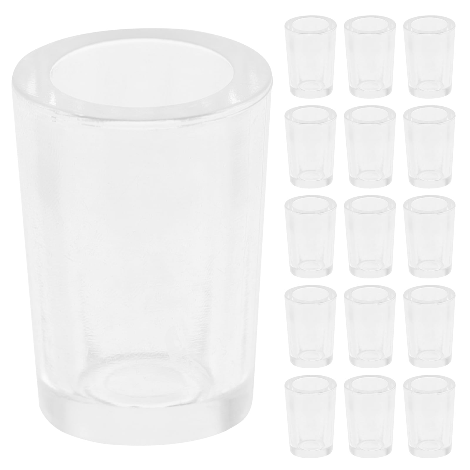 20pcs Miniature Water Glasses for Dollhouse - Plastic Mini Cups for ...