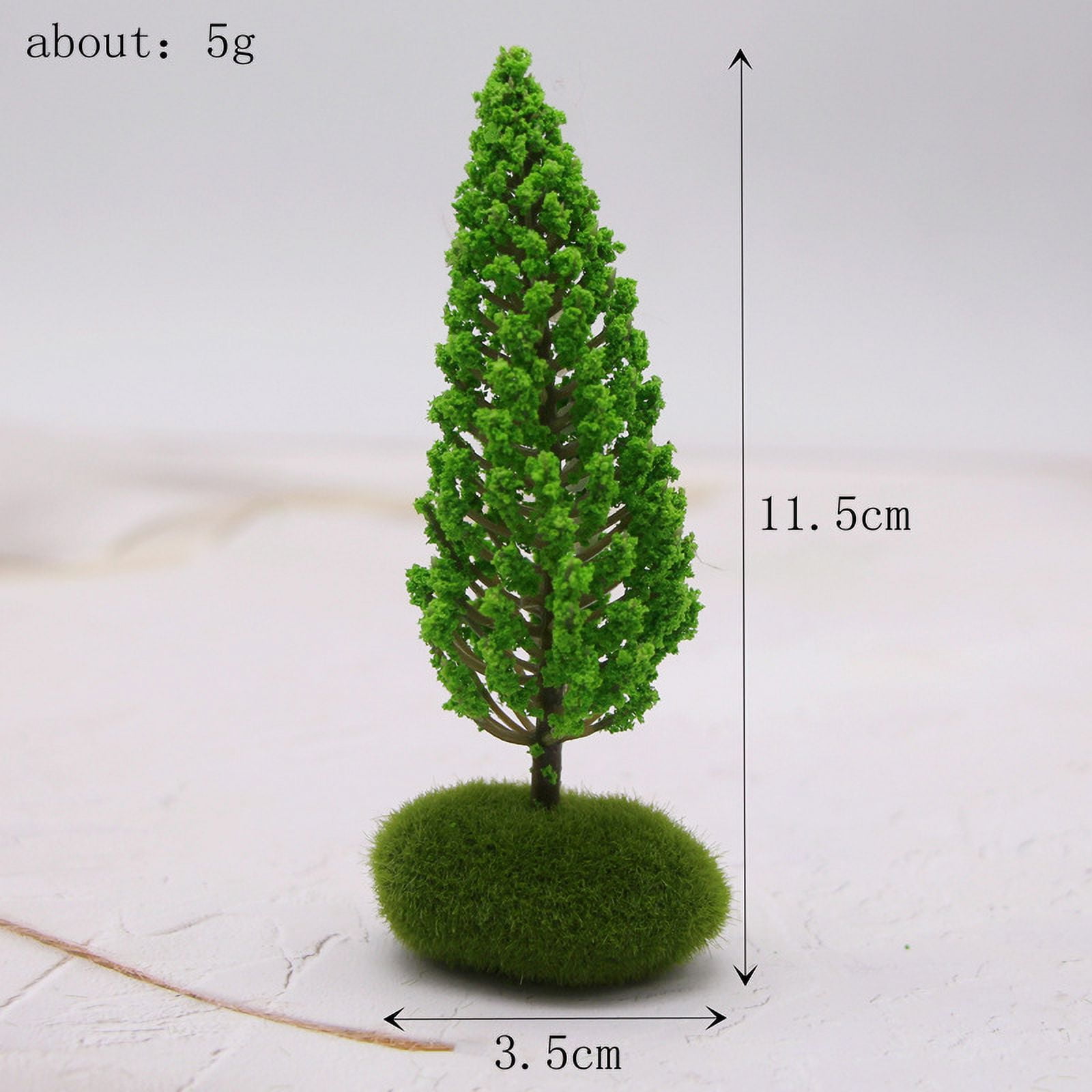 Miniature garden mini simulation landscape tree plastic building model ...