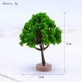 Miniature garden mini simulation landscape tree plastic building model ...